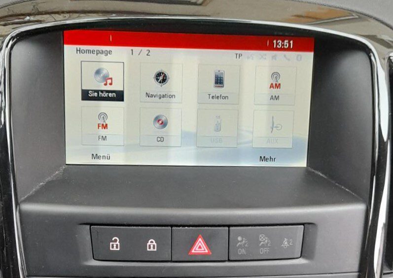 Opel Astra K Navi Display Reparatur